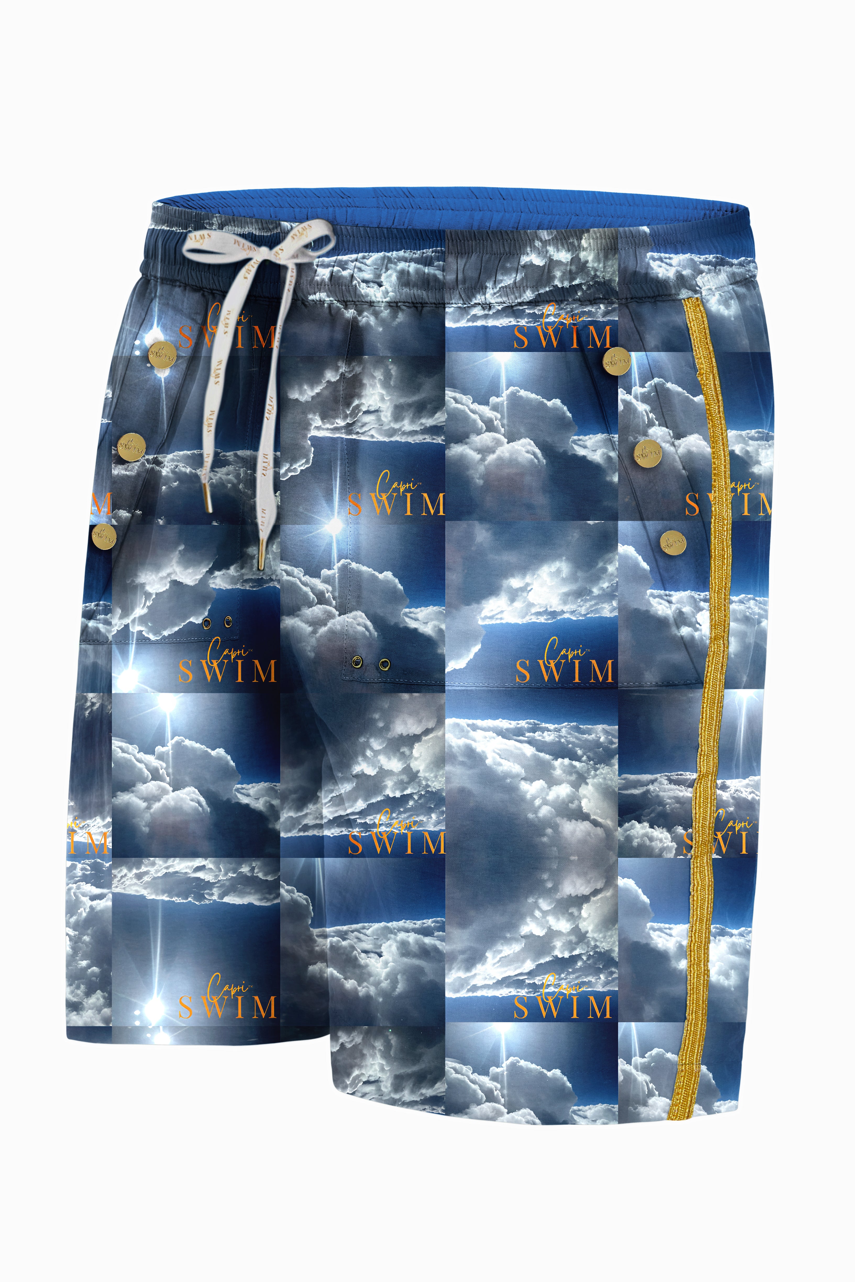 Reversible Swim Trunks | Designer Men’s Swimwear Made in NYC– Capri Swim™