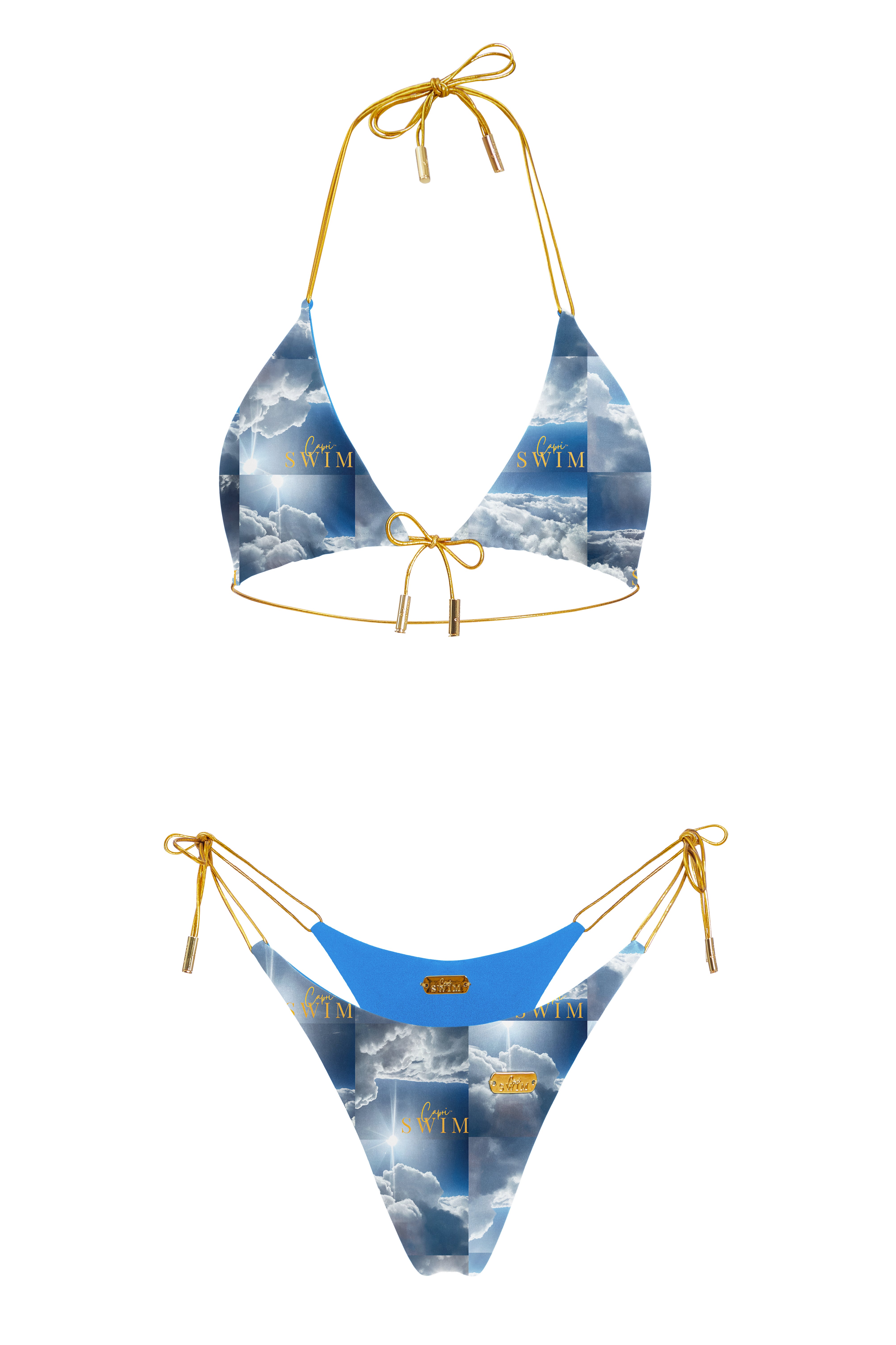Window Seat Bikini Top | Reversible– Capri Swim™